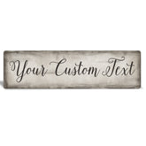 Shop Custom Text Signs at The Sign Shoppe | The Sign Shoppe