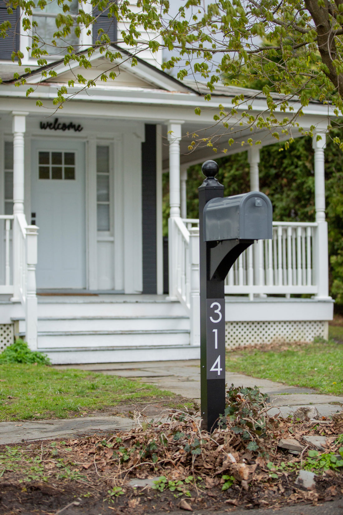 Modern Metal Address Sign | The Sign Shoppe